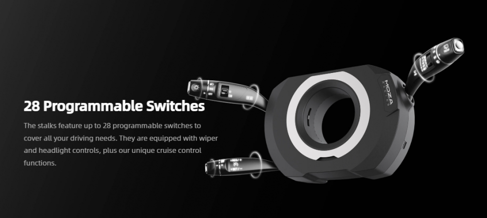 Moza Multi-function Stalks For Truck – THINK OF SIM